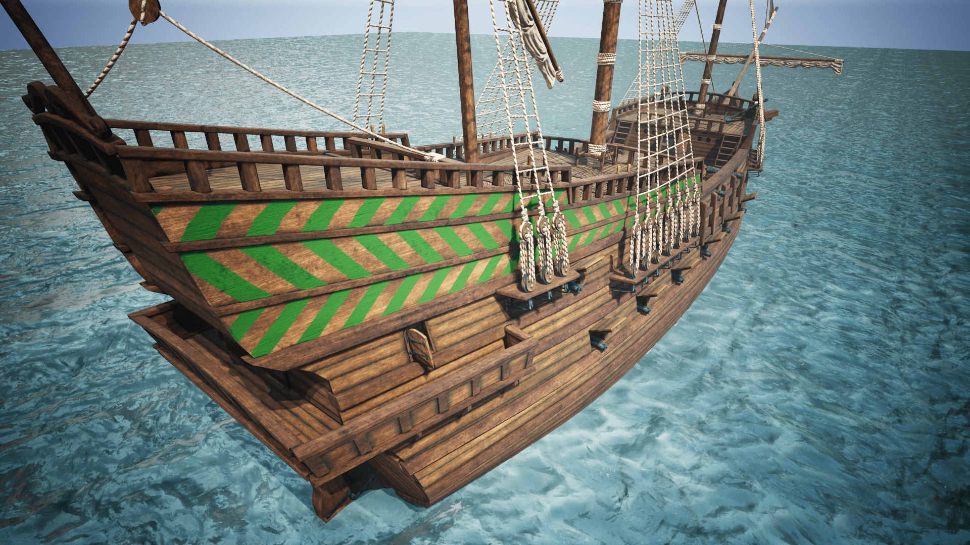 3D Roter Lowe Galleon - TurboSquid 1773138