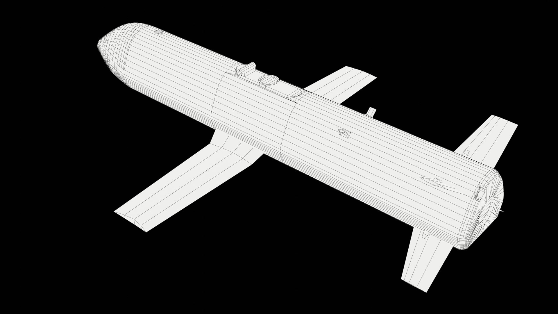 3D Dynetics X-61 Gremlins UAV - TurboSquid 2382656
