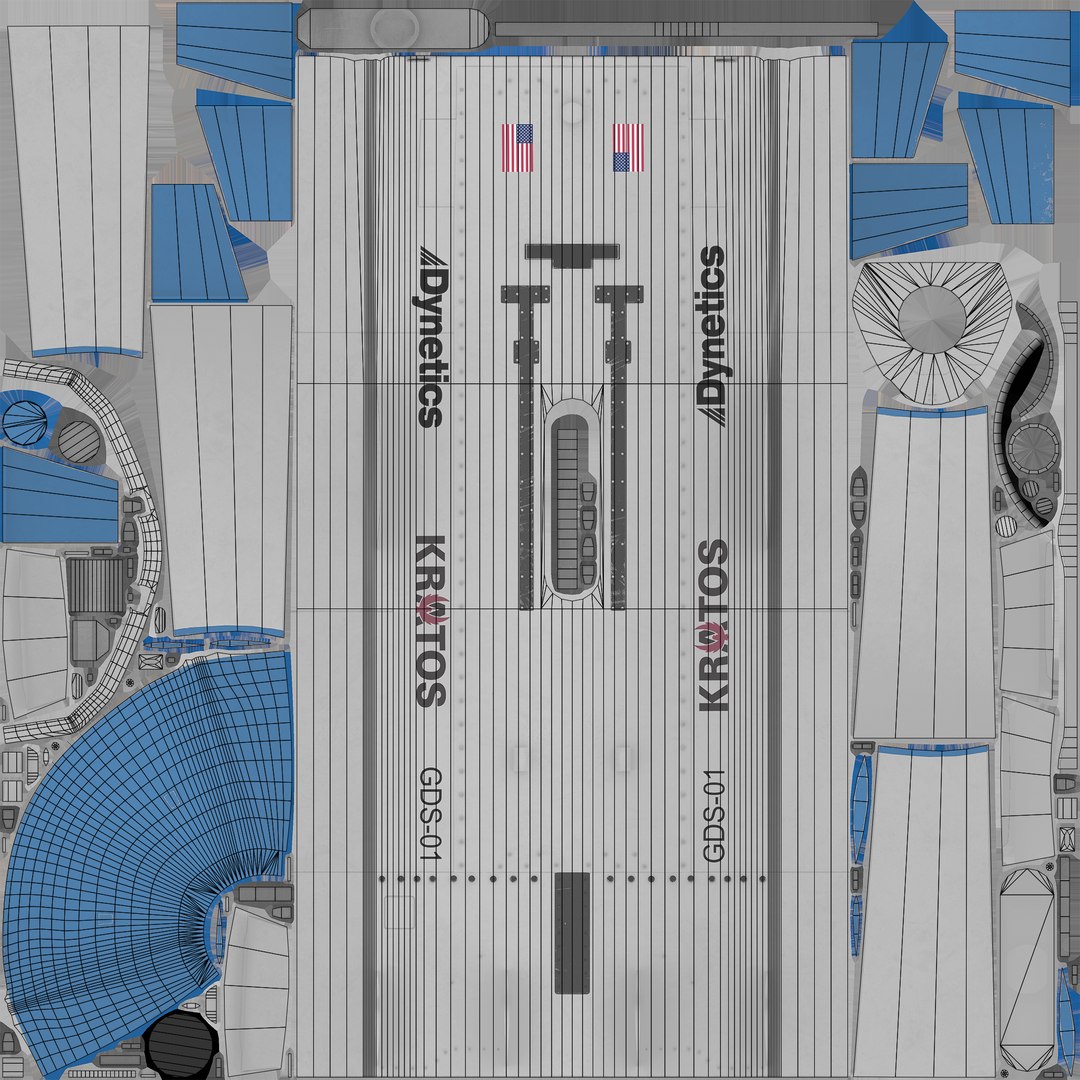 3D Dynetics X-61 Gremlins UAV - TurboSquid 2382656