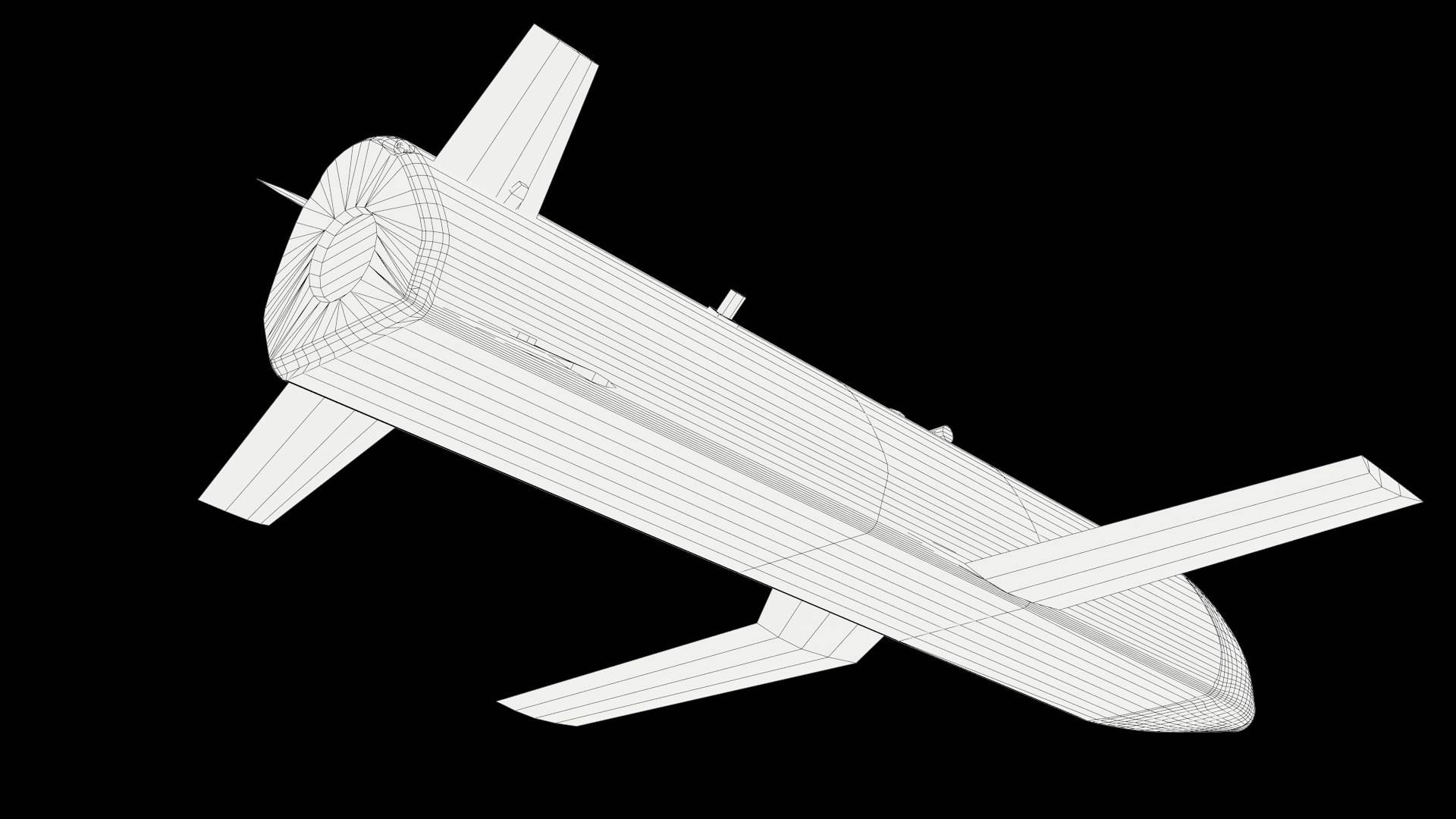 3D Dynetics X-61 Gremlins UAV - TurboSquid 2382656