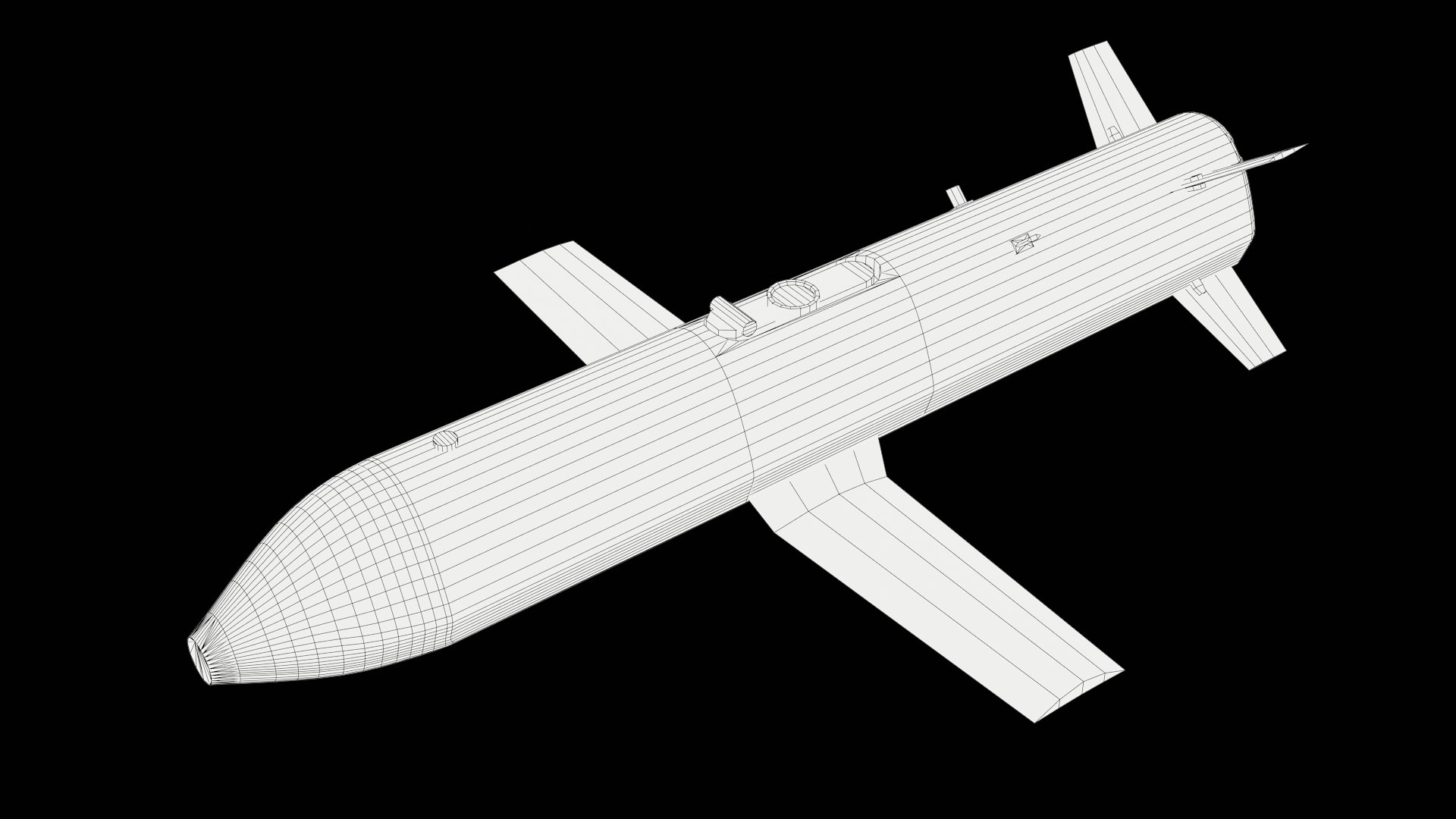 3D Dynetics X-61 Gremlins UAV - TurboSquid 2382656