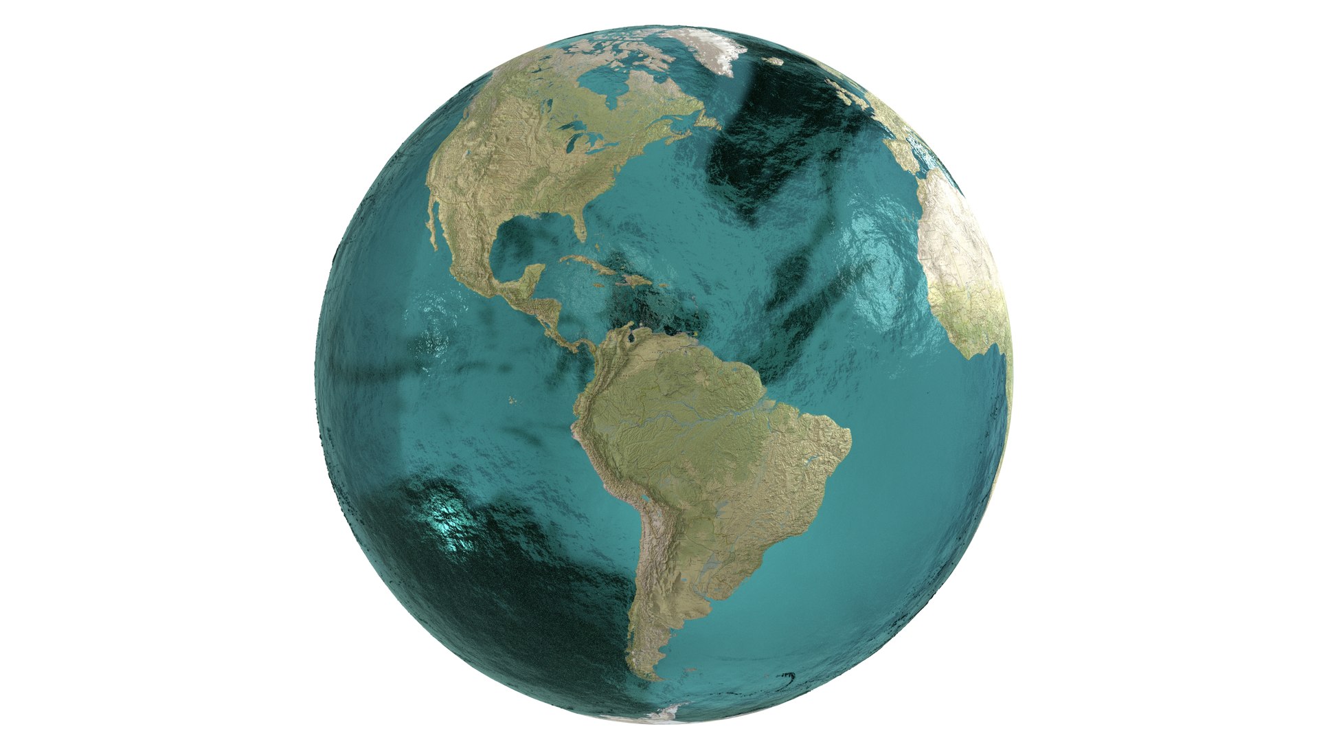 3D Earth Water 3D Globe Geographic Model - TurboSquid 2347553