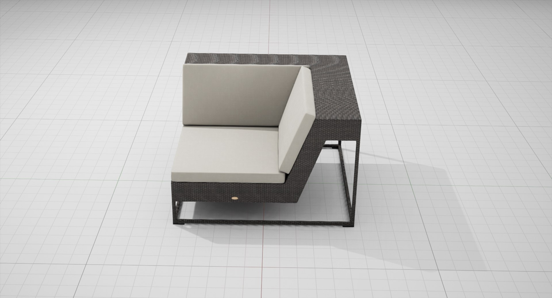Dedon Zofa Chair Ue4 3d Model