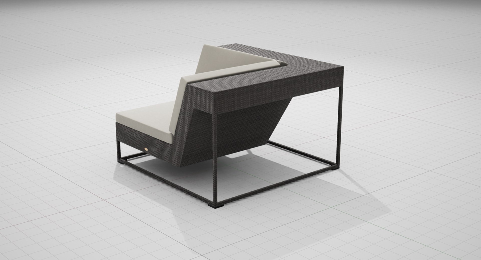 Dedon Zofa Chair Ue4 3d Model