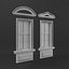 3d Classic Window Frames Model