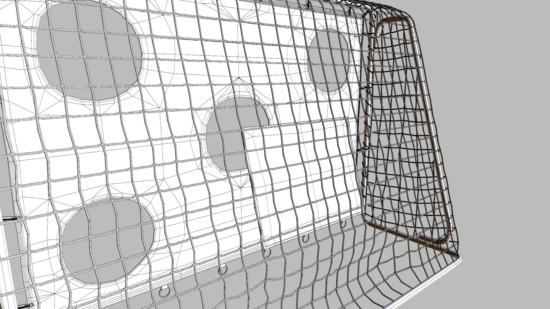 3D Foot Ball Training Net Model - TurboSquid 2036228