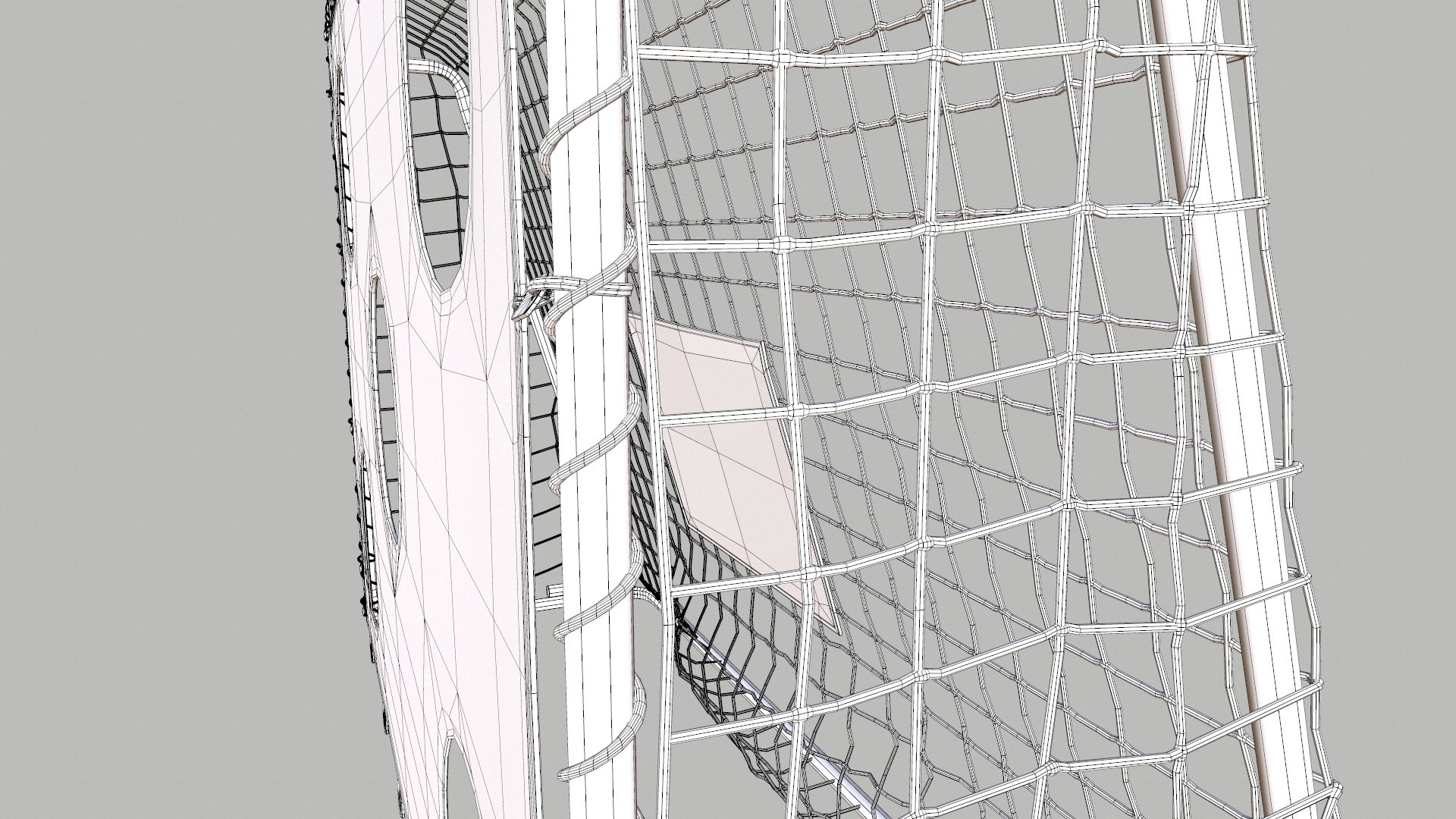 3D Foot Ball Training Net Model - TurboSquid 2036228