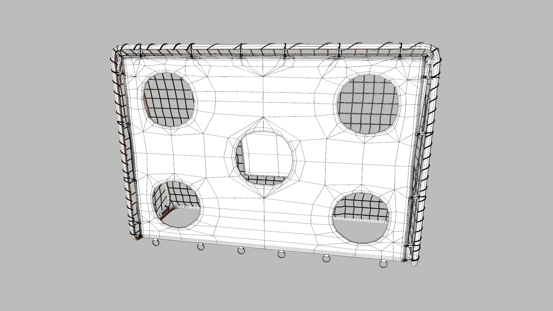 3D Foot Ball Training Net Model - TurboSquid 2036228