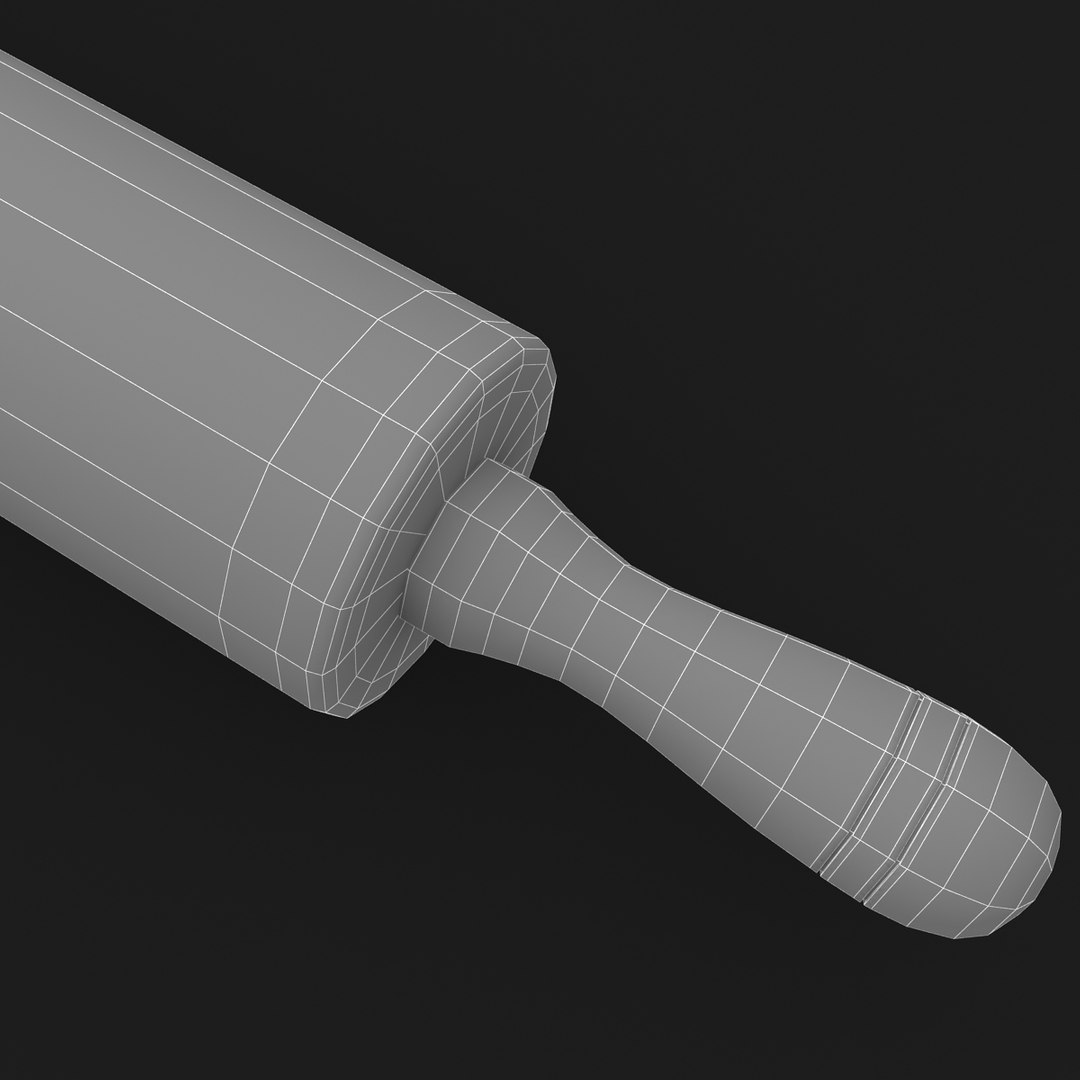 Rolling Pin 3D Model - TurboSquid 1219514