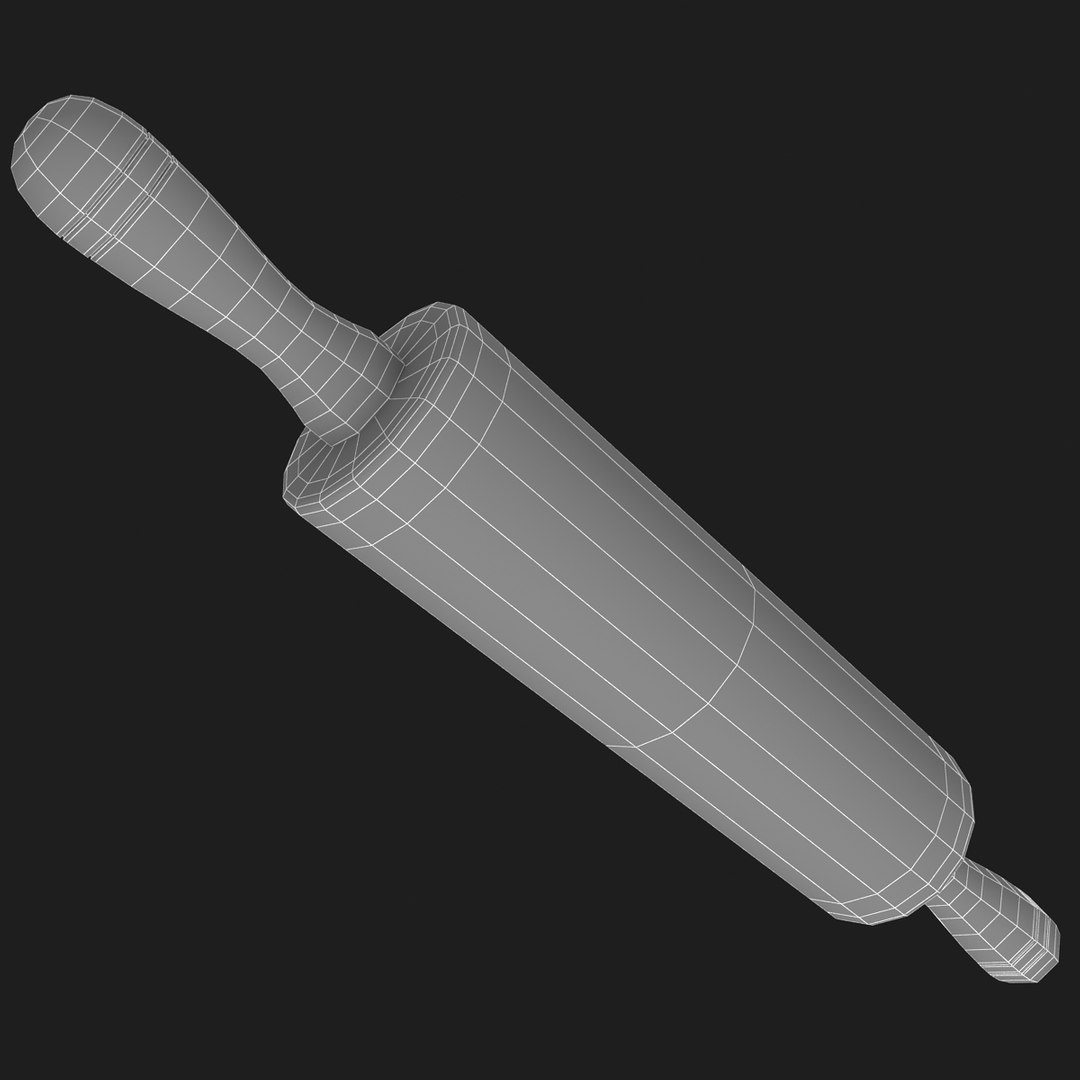 Rolling Pin 3D Model - TurboSquid 1219514