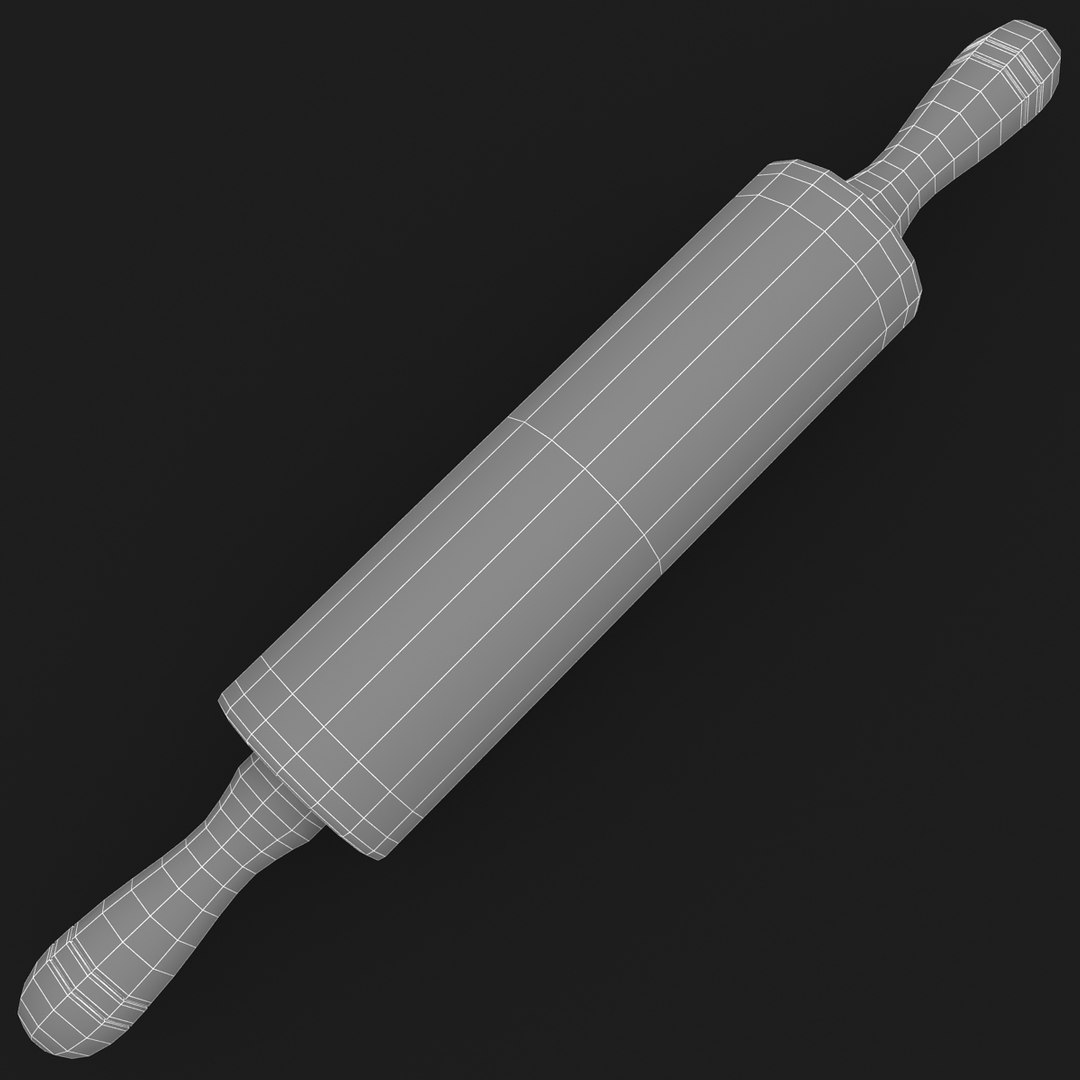 Rolling Pin 3D Model - TurboSquid 1219514