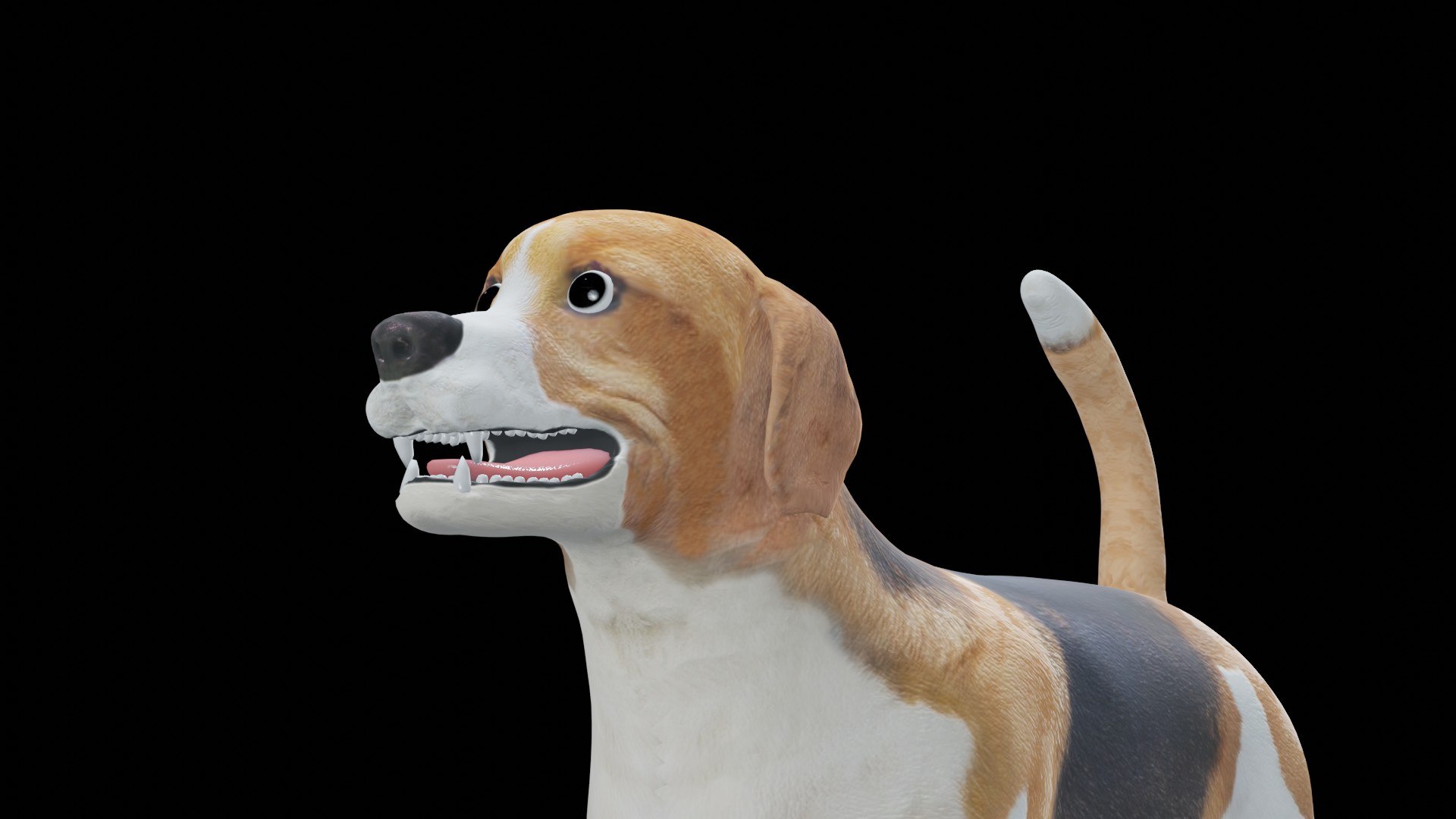 Dog Non Rigged Model - TurboSquid 2124139