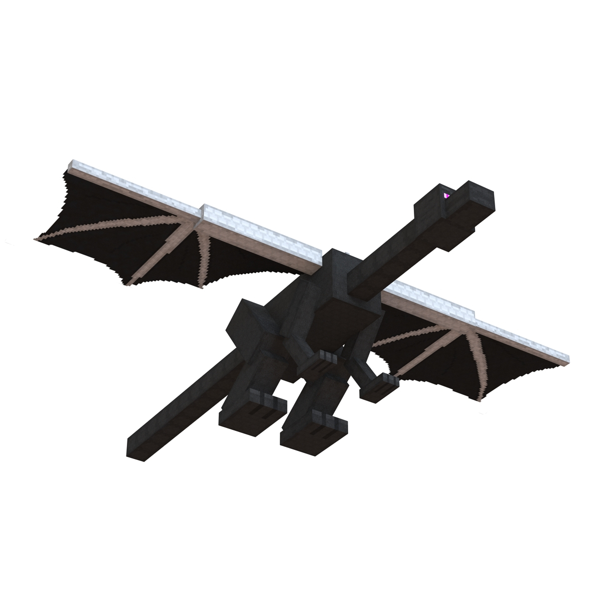 modelo 3d Minecraft Ender Dragon aparejado para Modo - TurboSquid 1538813