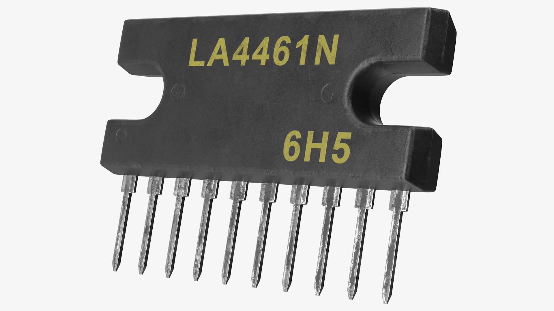 3D la4461n ic la4461 amplifier model - TurboSquid 1664971