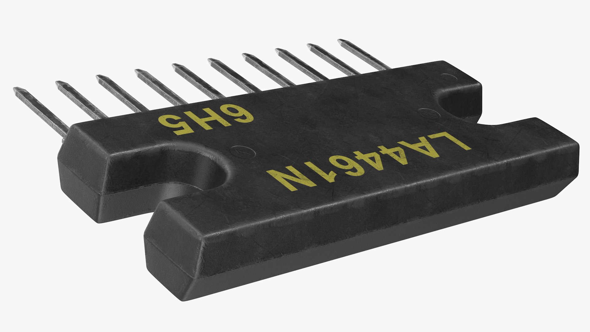 3D la4461n ic la4461 amplifier model - TurboSquid 1664971