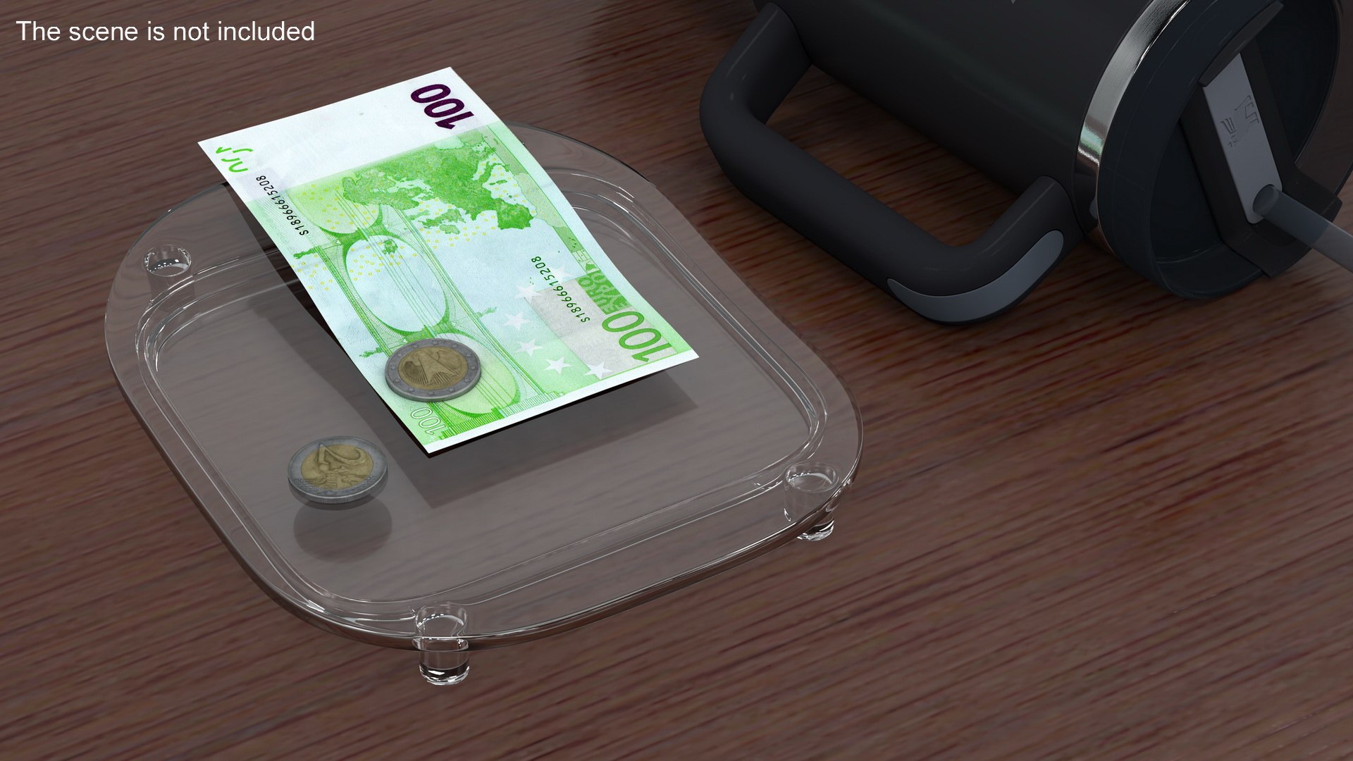 Transparent Money Tray 3D Model - TurboSquid 2231270
