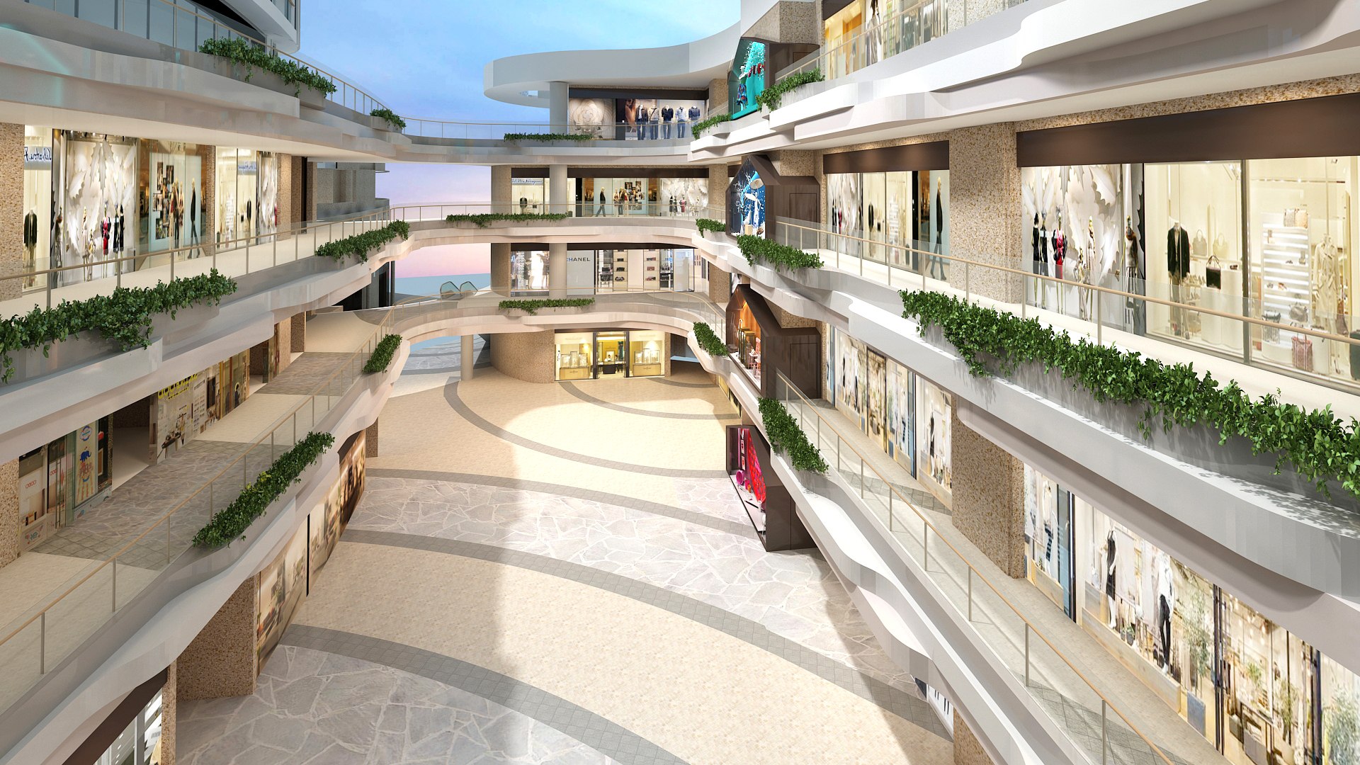 Shopping Mall 32 3D Model - TurboSquid 2171850