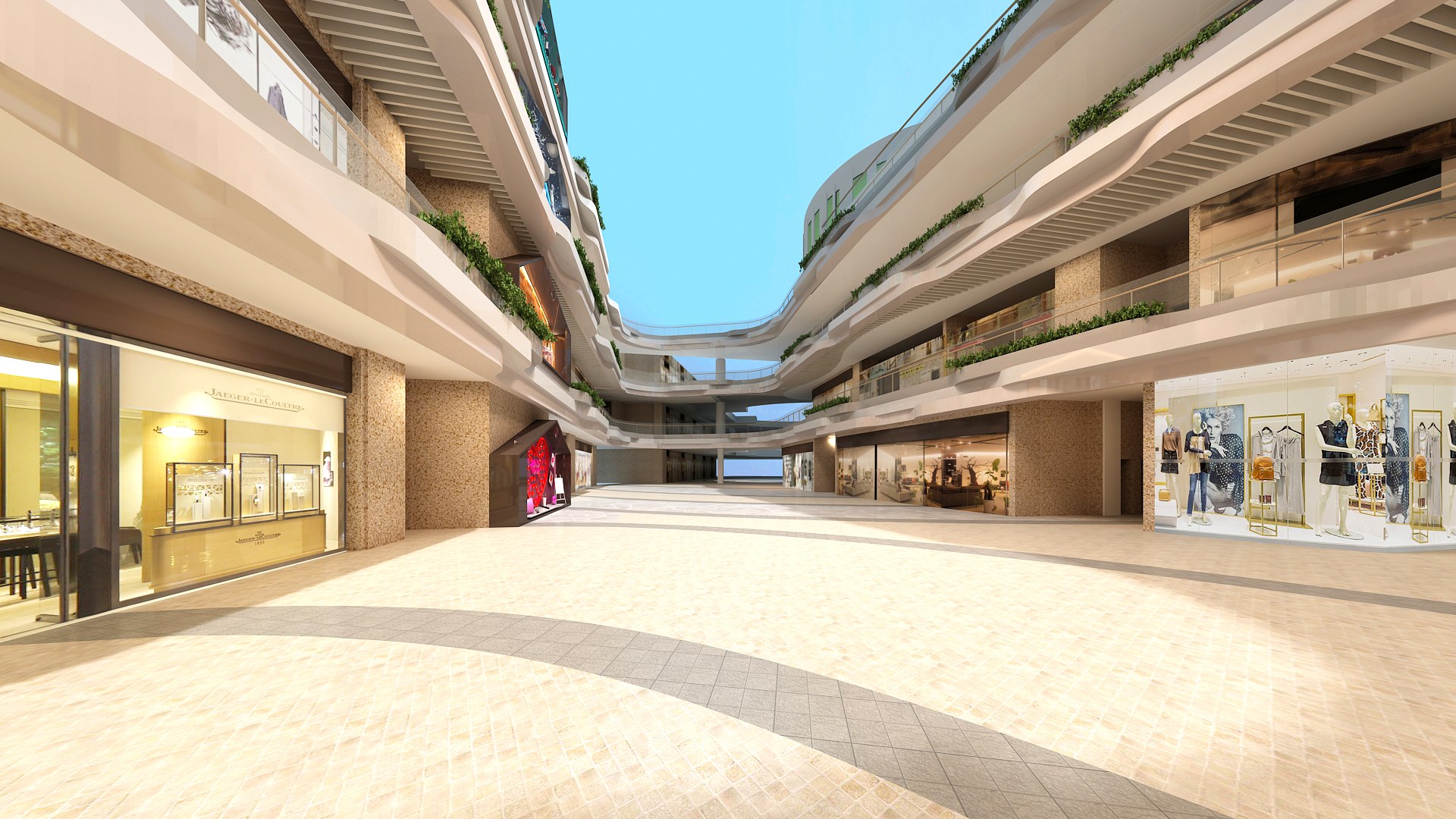 Shopping Mall 32 3D Model - TurboSquid 2171850