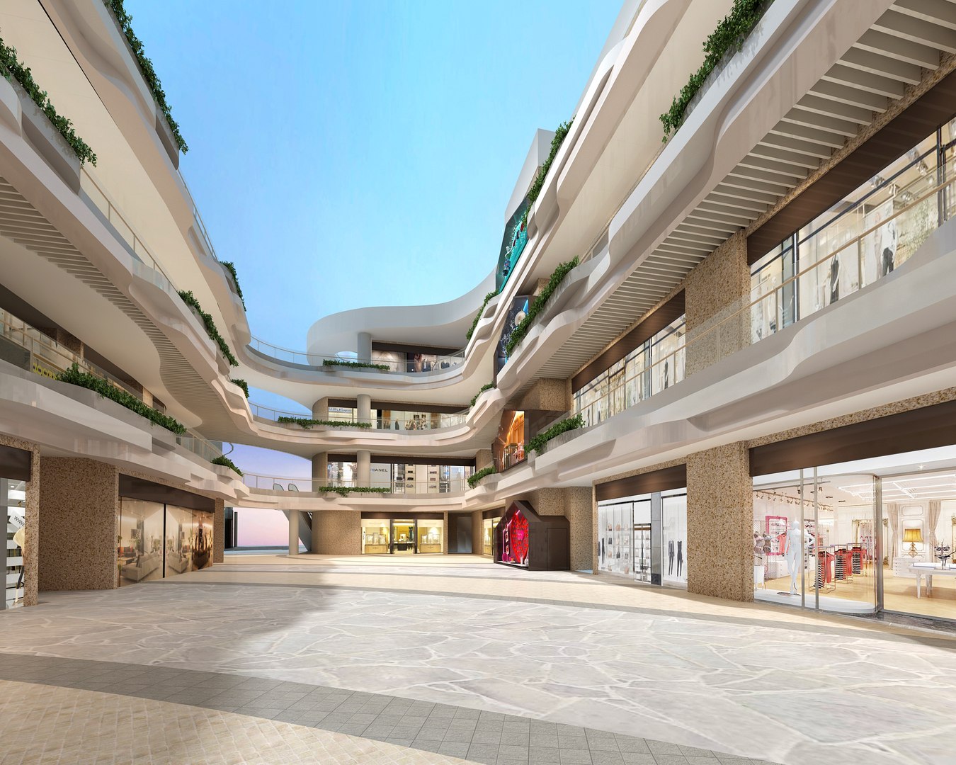 Shopping Mall 32 3D Model - TurboSquid 2171850