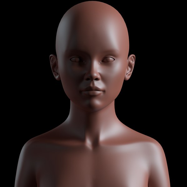 3D child basemesh realistic body model - TurboSquid 1425444