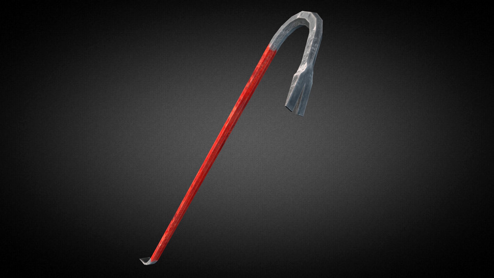 3dsmax Crowbar Tool Weapon
