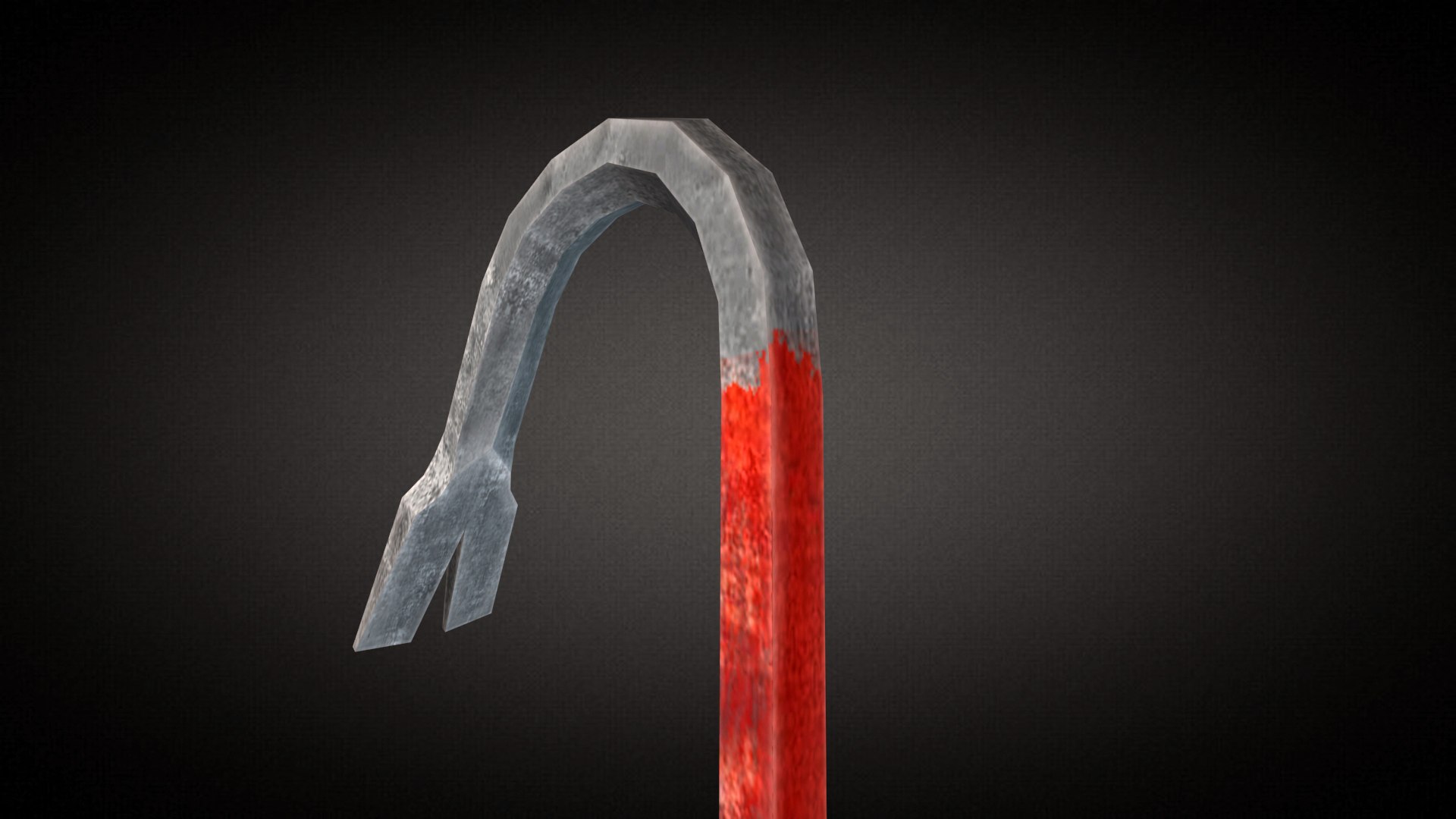 3dsmax Crowbar Tool Weapon