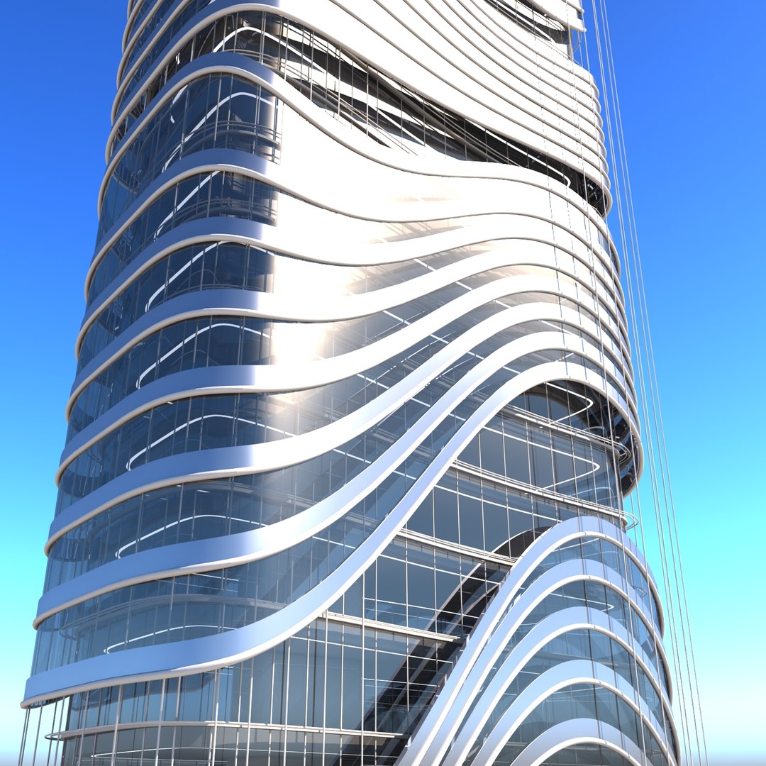 3D Modern Futuristic Model - TurboSquid 1256025