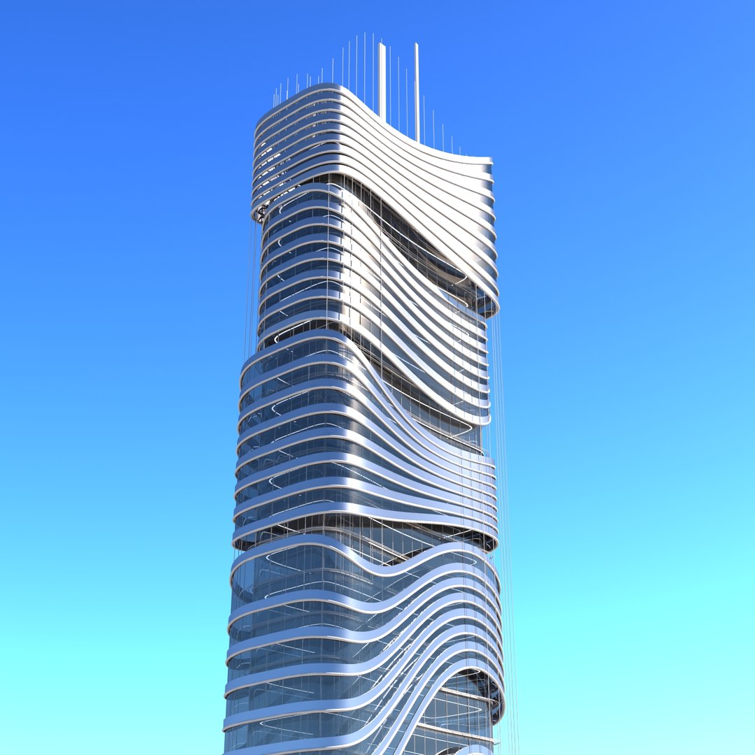 3D Modern Futuristic Model - TurboSquid 1256025