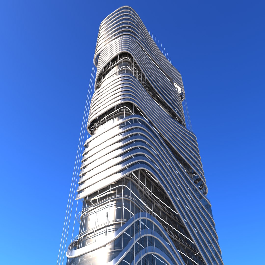 3D Modern Futuristic Model - TurboSquid 1256025