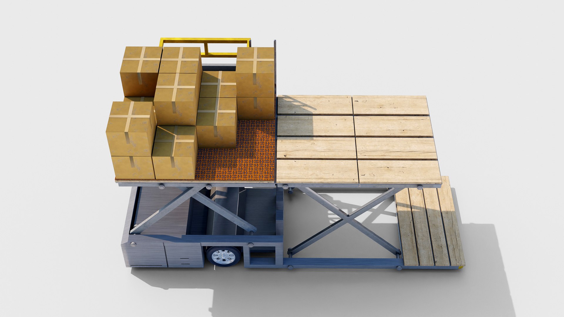 3D model Baggage Loader Device 3D Model - TurboSquid 2146597