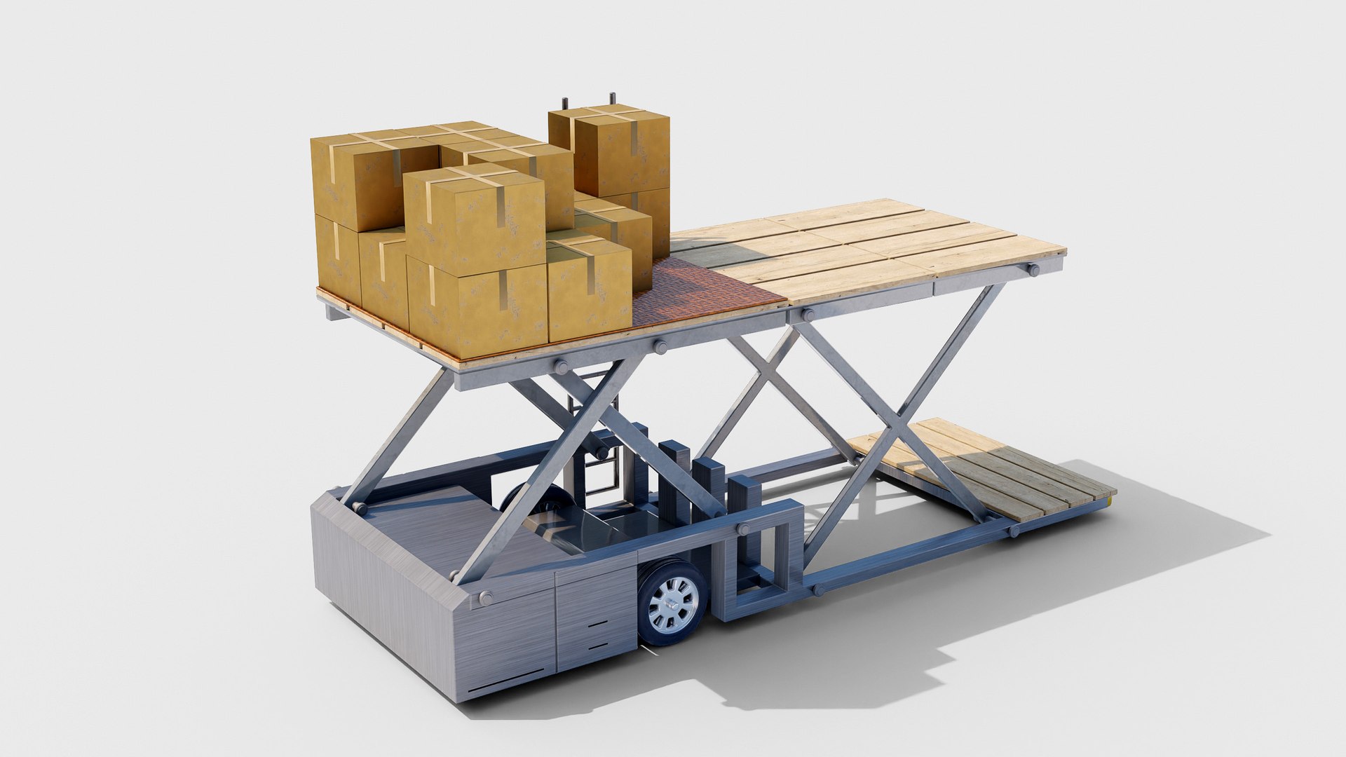 3D model Baggage Loader Device 3D Model - TurboSquid 2146597