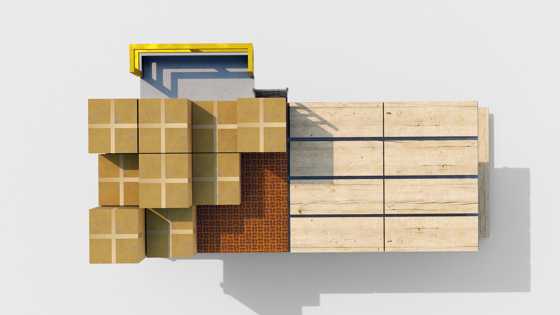 3D model Baggage Loader Device 3D Model - TurboSquid 2146597