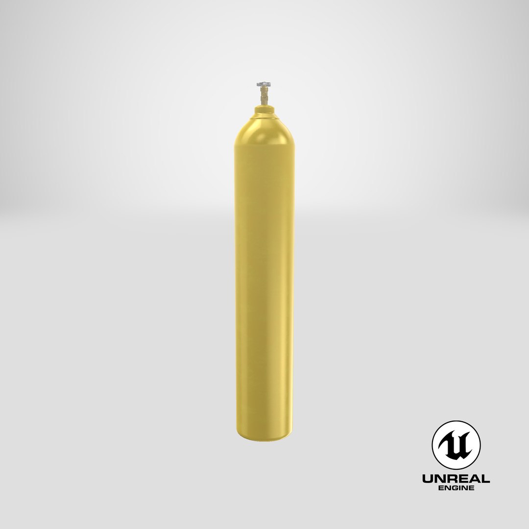 Oxygen Gas Cylinder Oxy Model - TurboSquid 1623874
