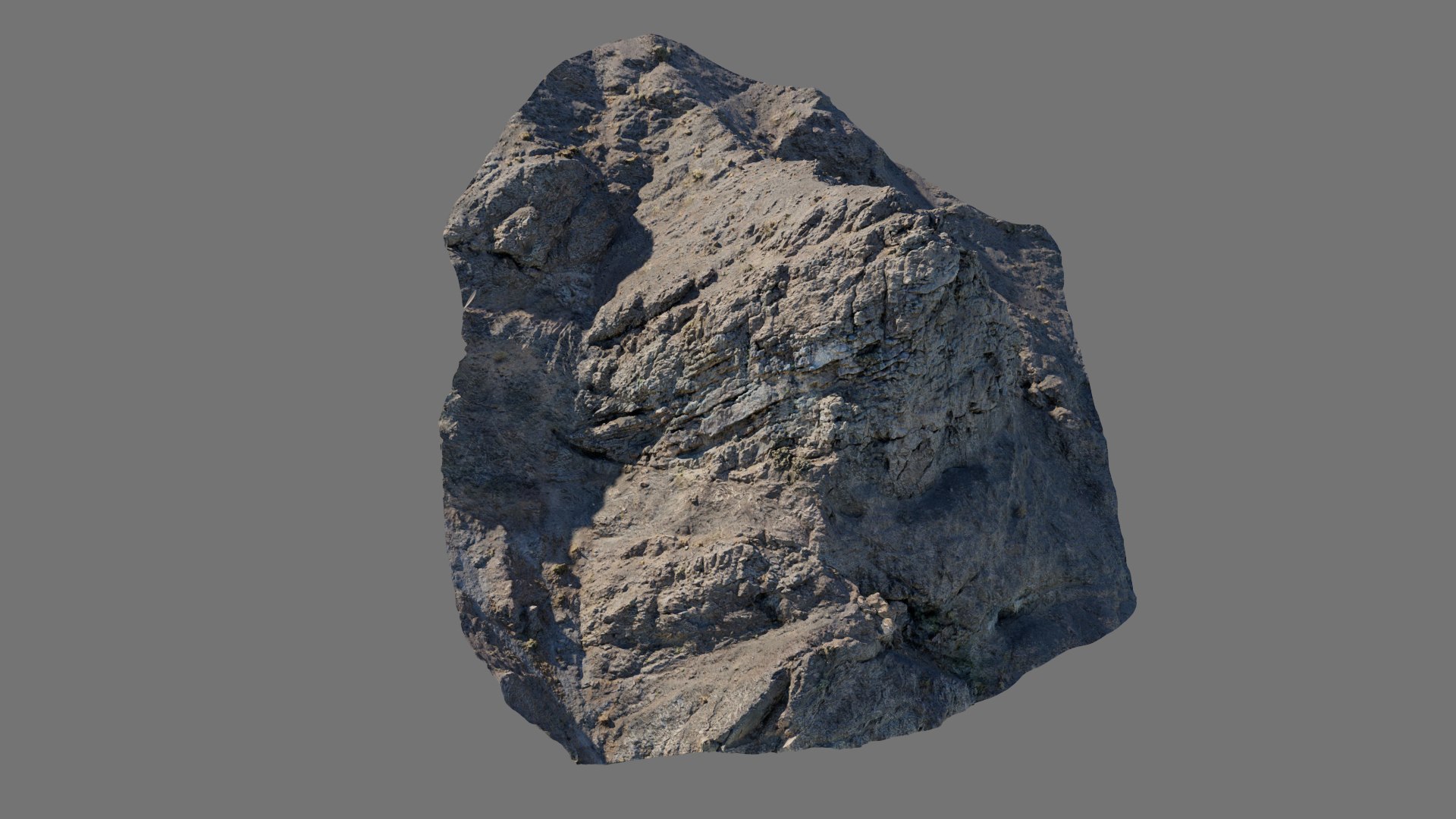 3D Big Cliff Stone - TurboSquid 1925808