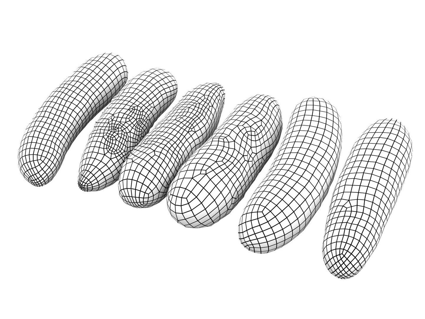 Gherkins Model - TurboSquid 1226069