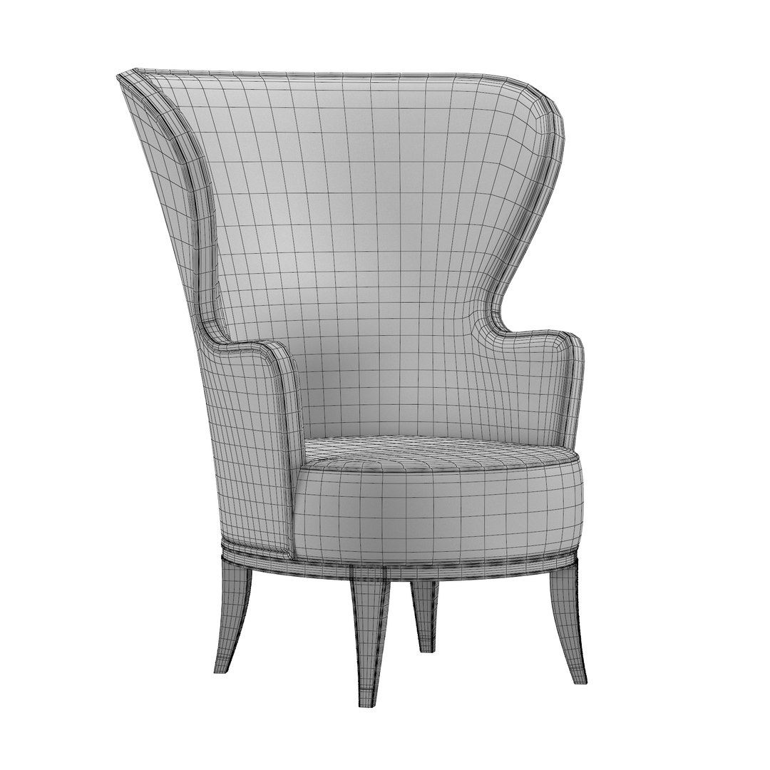 Chester Chair 3D Model - TurboSquid 1965043