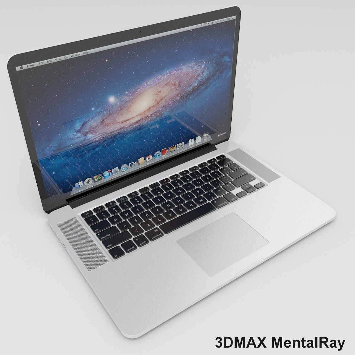 3d model apple macbook pro retina