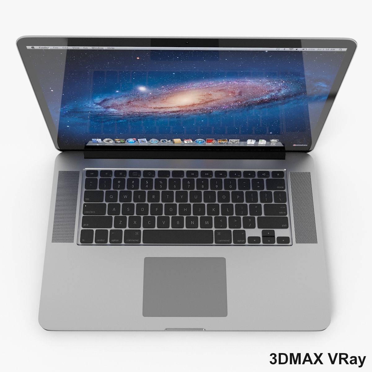 3d model apple macbook pro retina