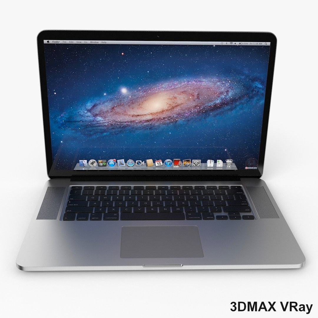 3d Model Apple Macbook Pro Retina
