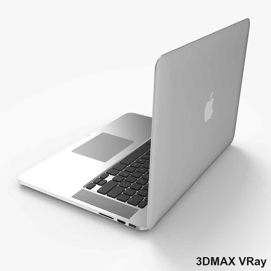 3d model apple macbook pro retina