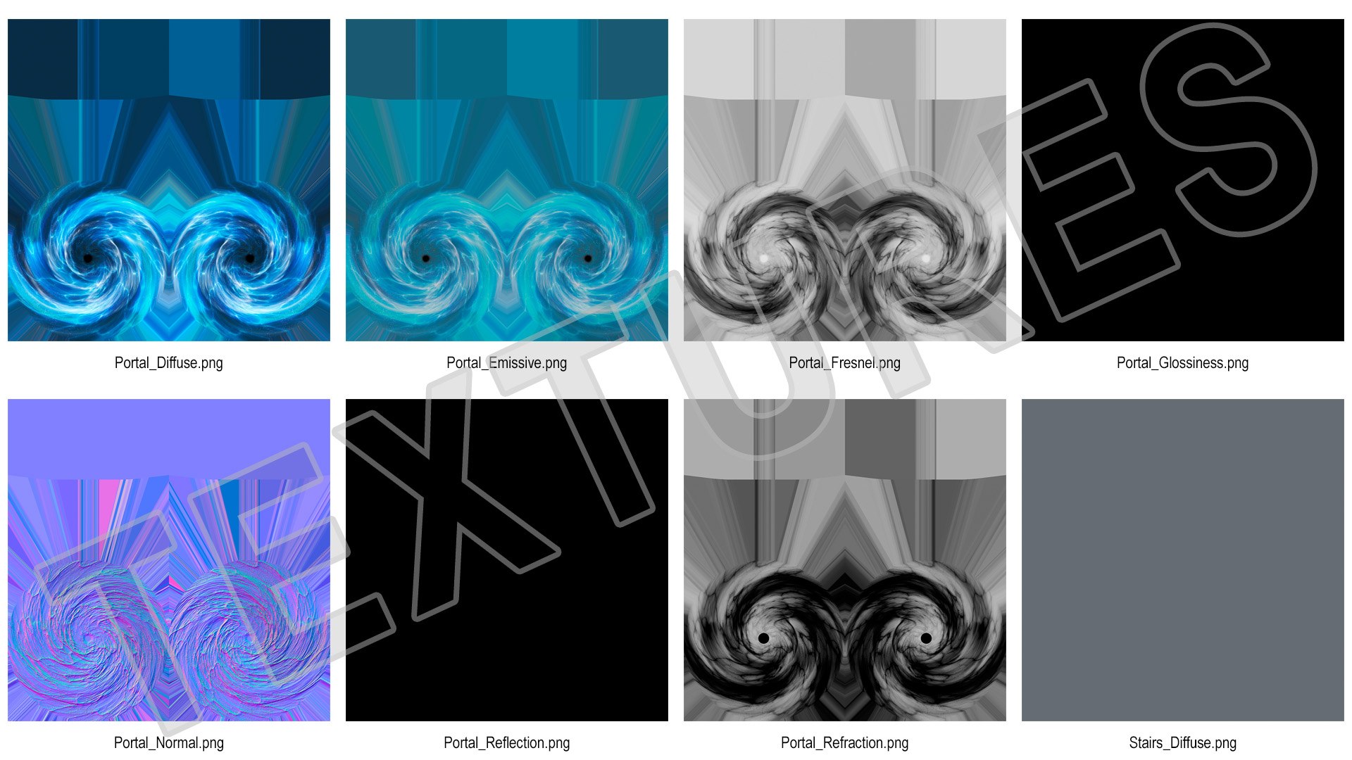 Time Gate With Portal 3D Model - TurboSquid 2088625