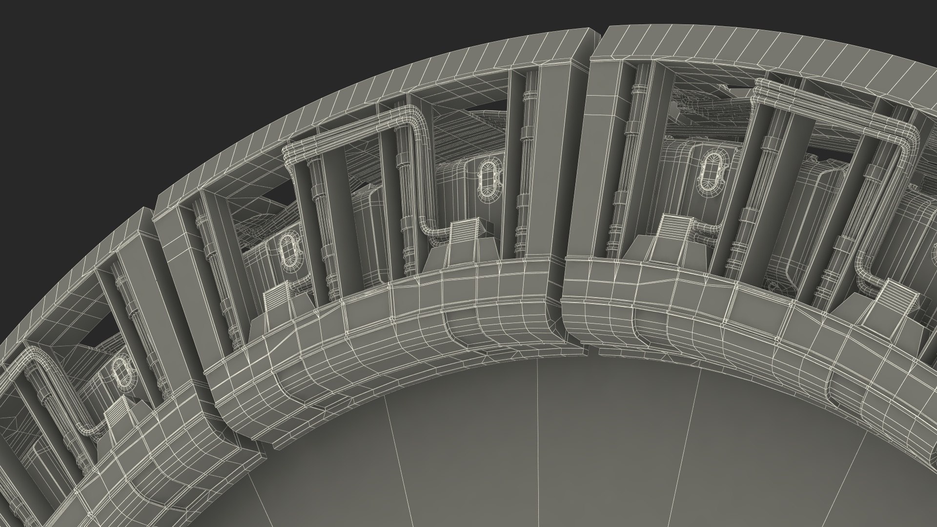 Time Gate With Portal 3D Model - TurboSquid 2088625