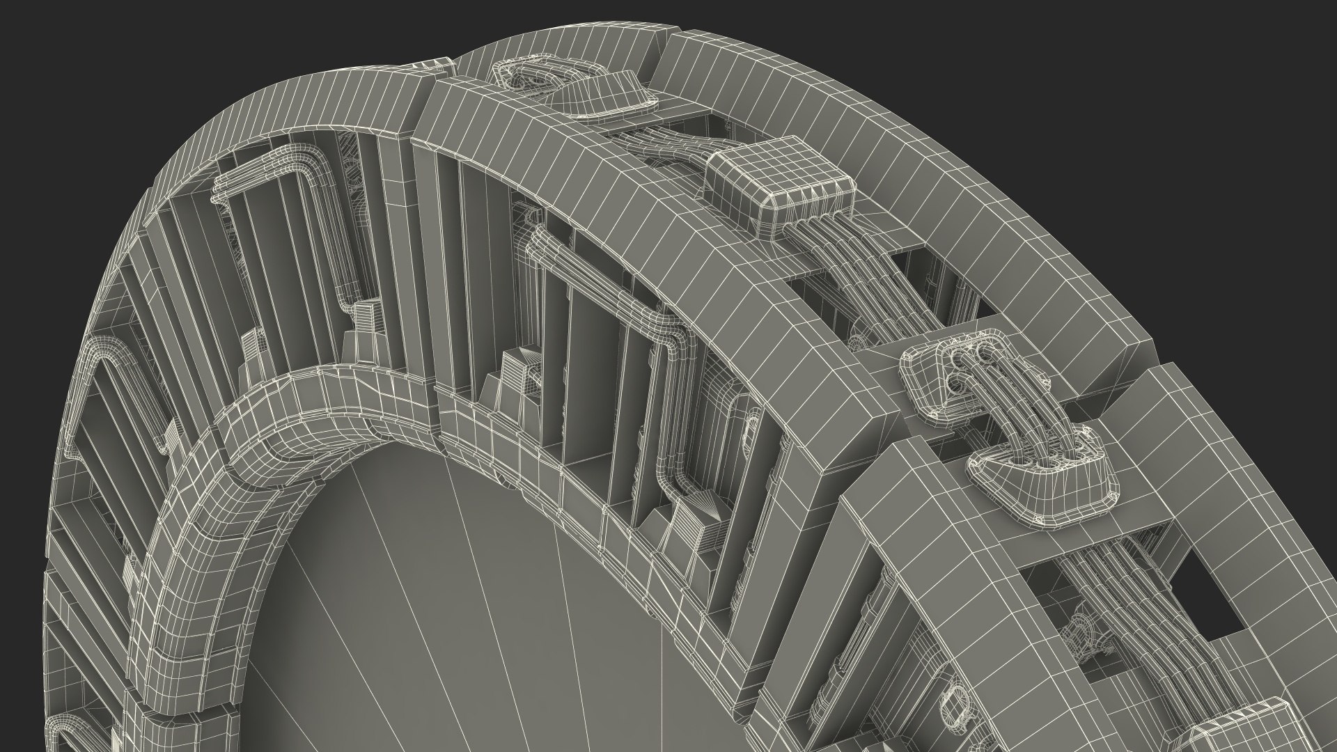 Time Gate With Portal 3D Model - TurboSquid 2088625
