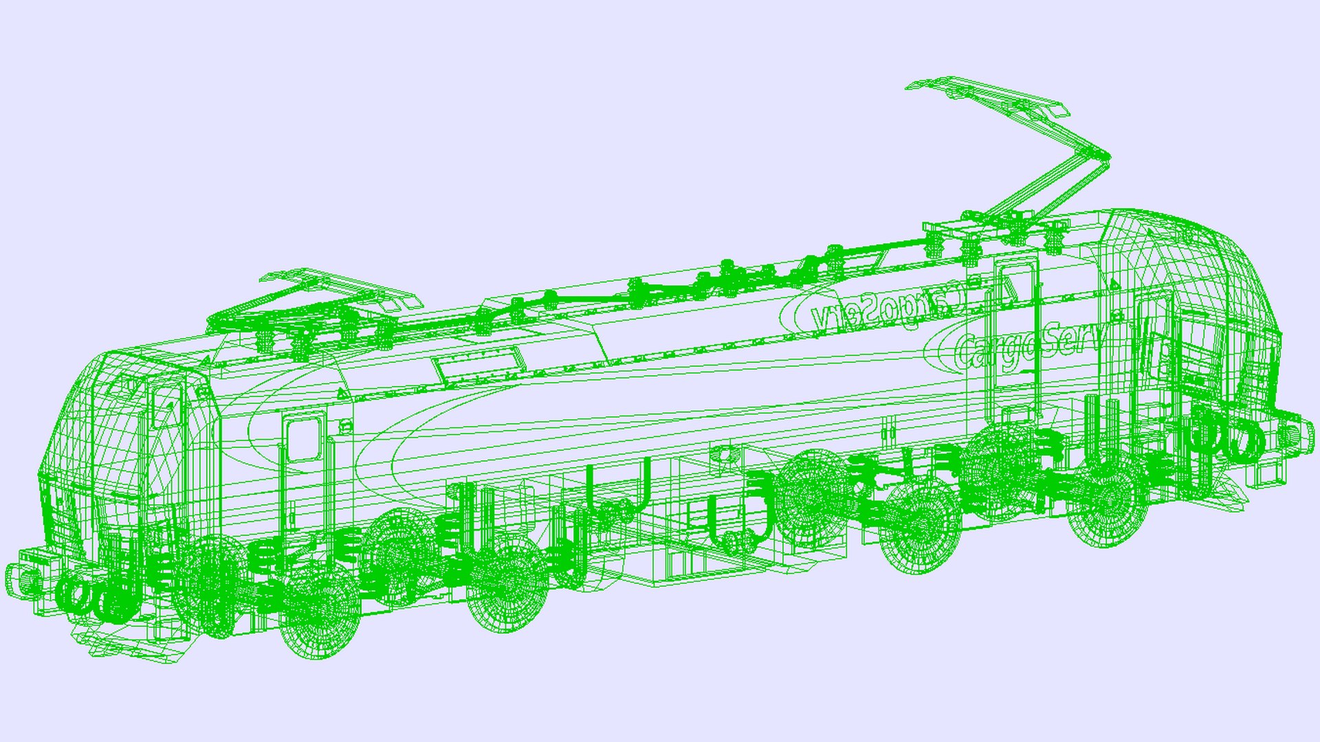 3D siemens vectron 1193-890 cargoserv - TurboSquid 1817124