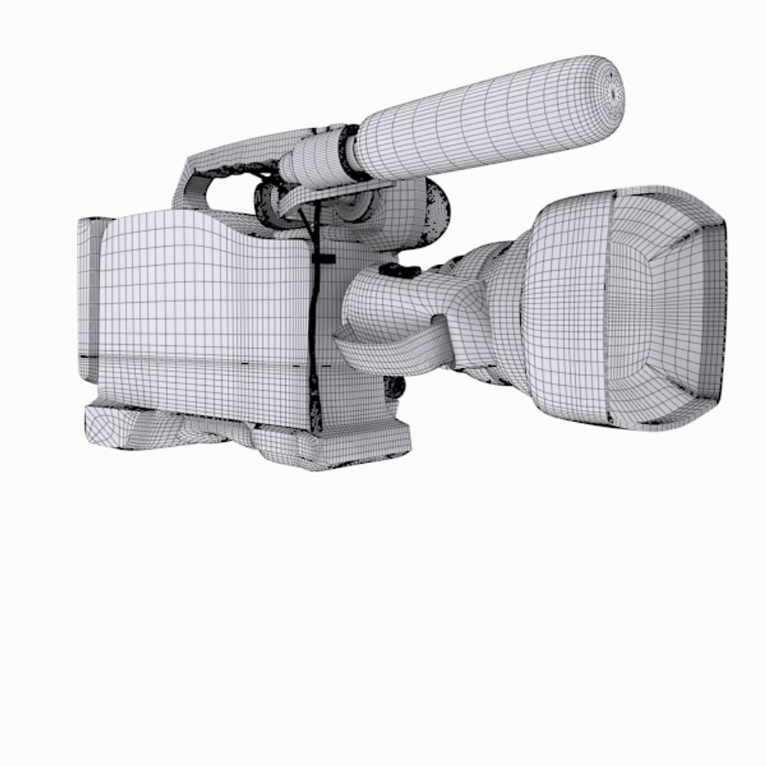 3d model video camera