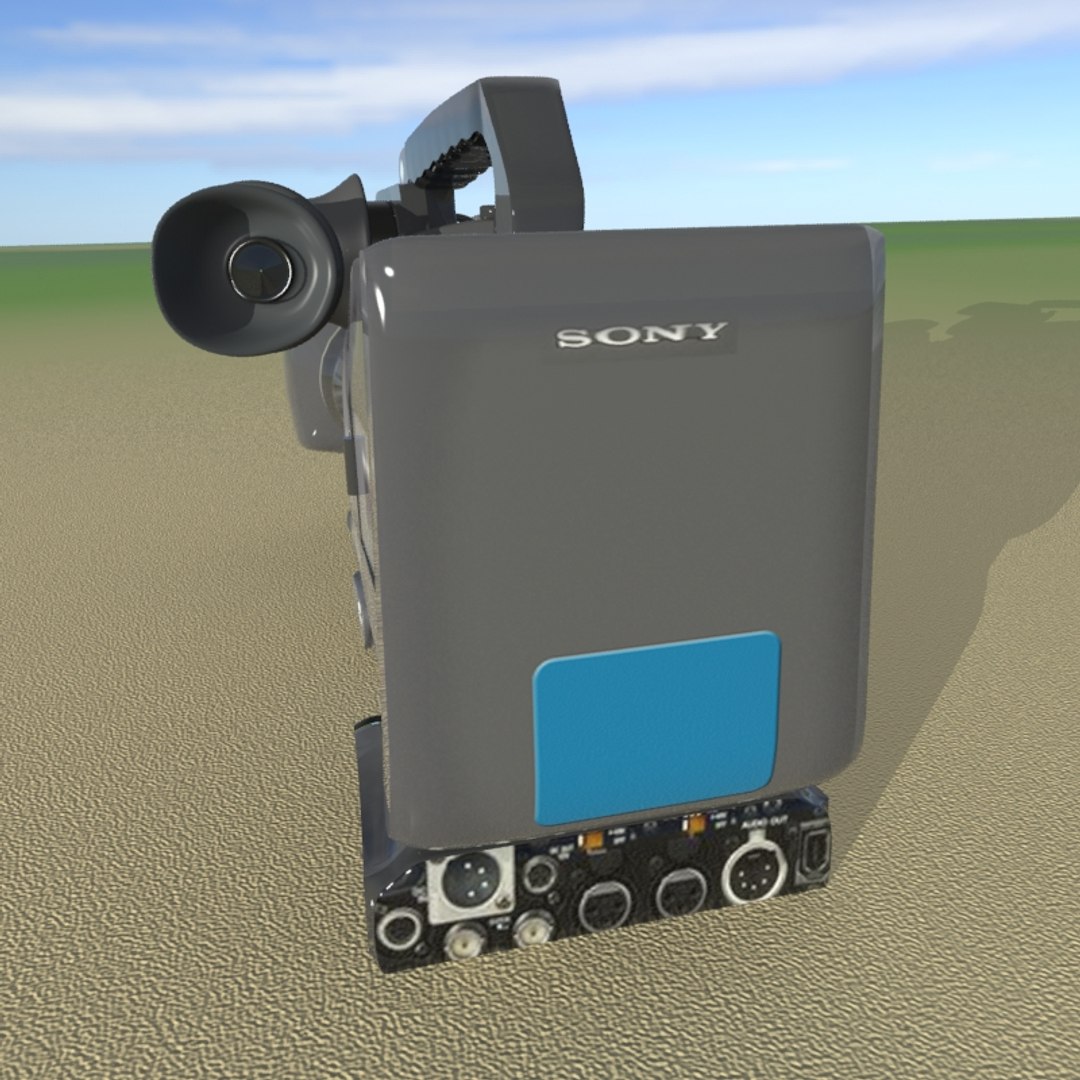 3d model video camera