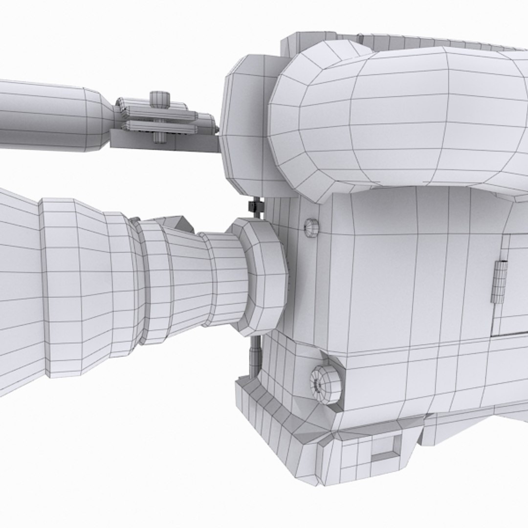 3d model video camera