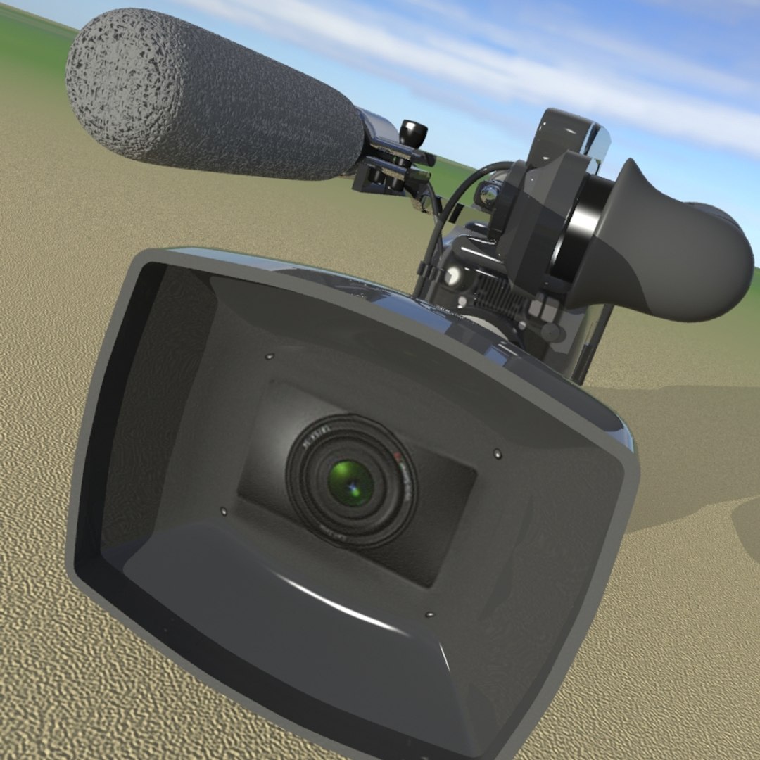 3d model video camera