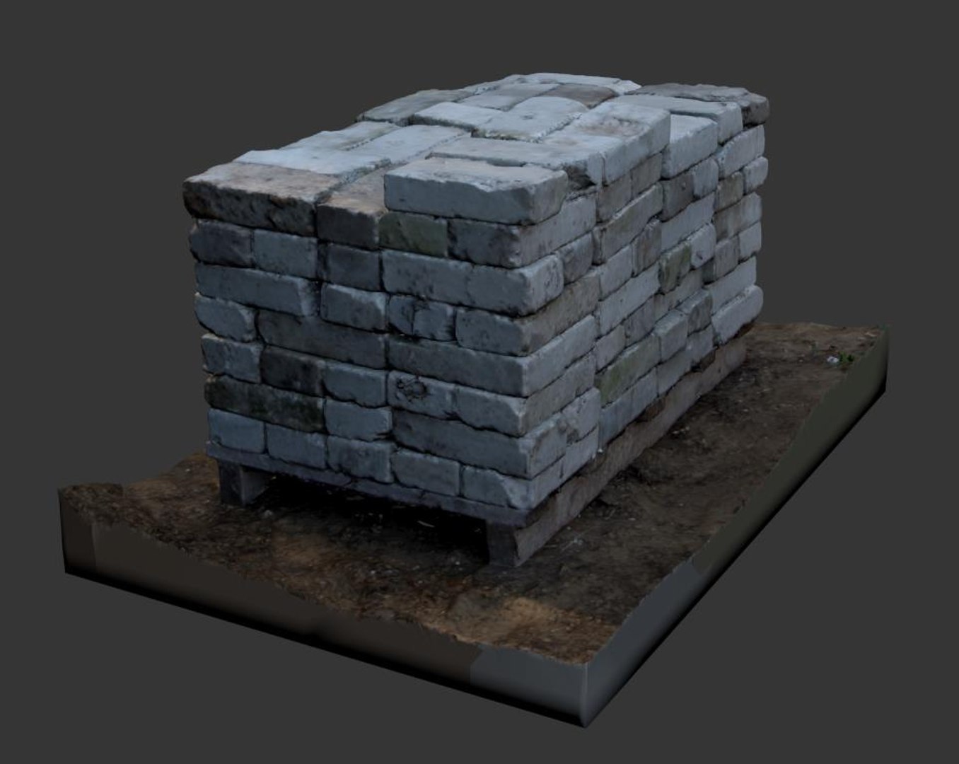 Ultra Realistic Bricks Scan 3D Model - TurboSquid 1337750