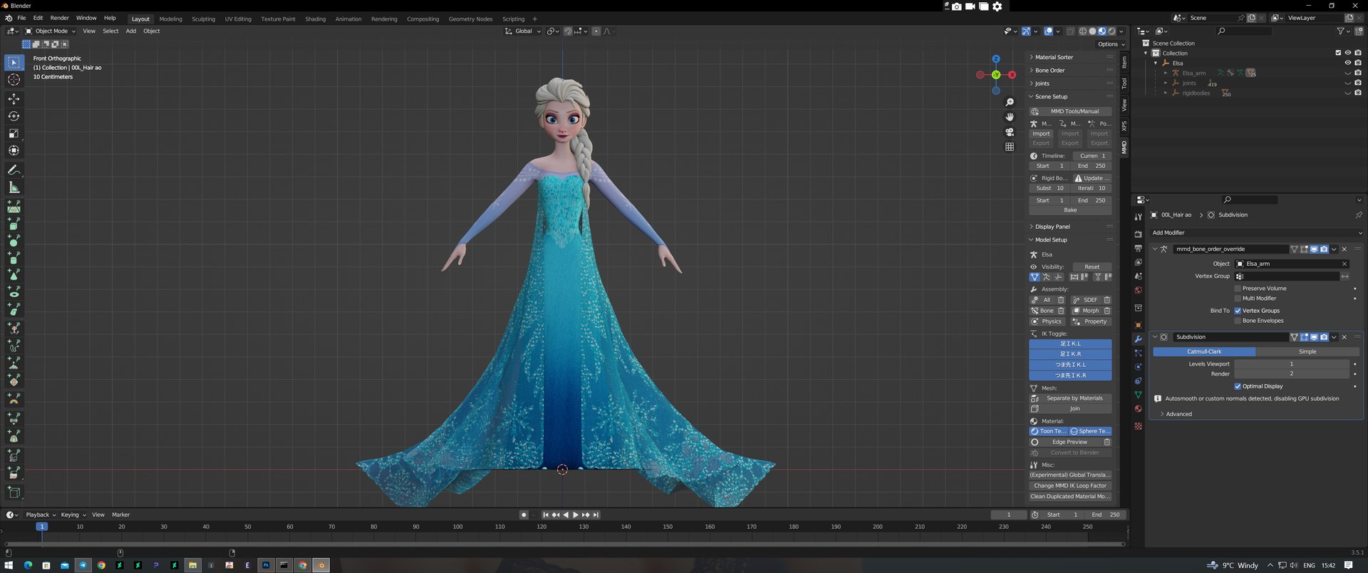 ELSA Rigged Animated 3D - TurboSquid 2422149
